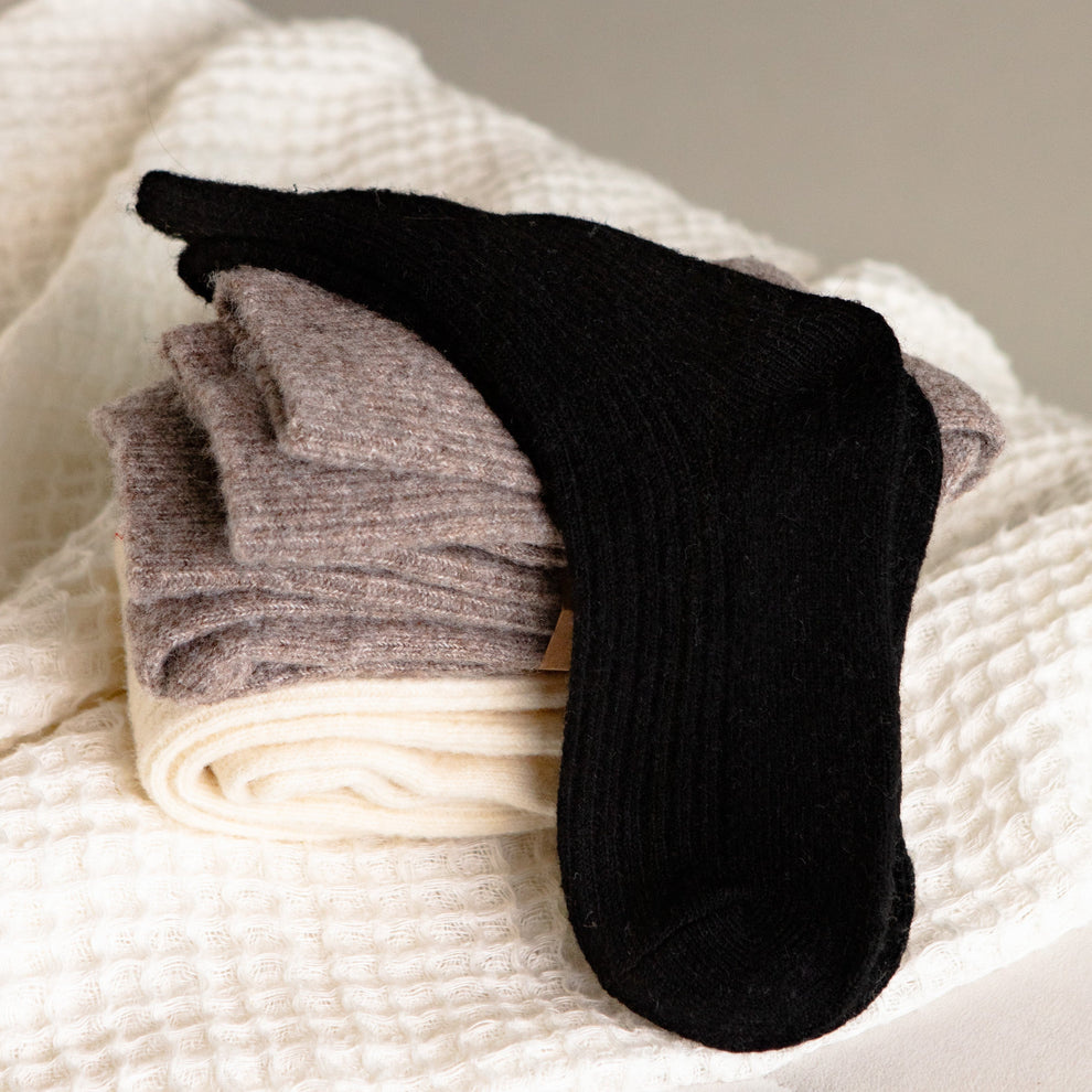 The Comfiest Socks | Wool Socks | Cashmere Wool | Bed&Butter