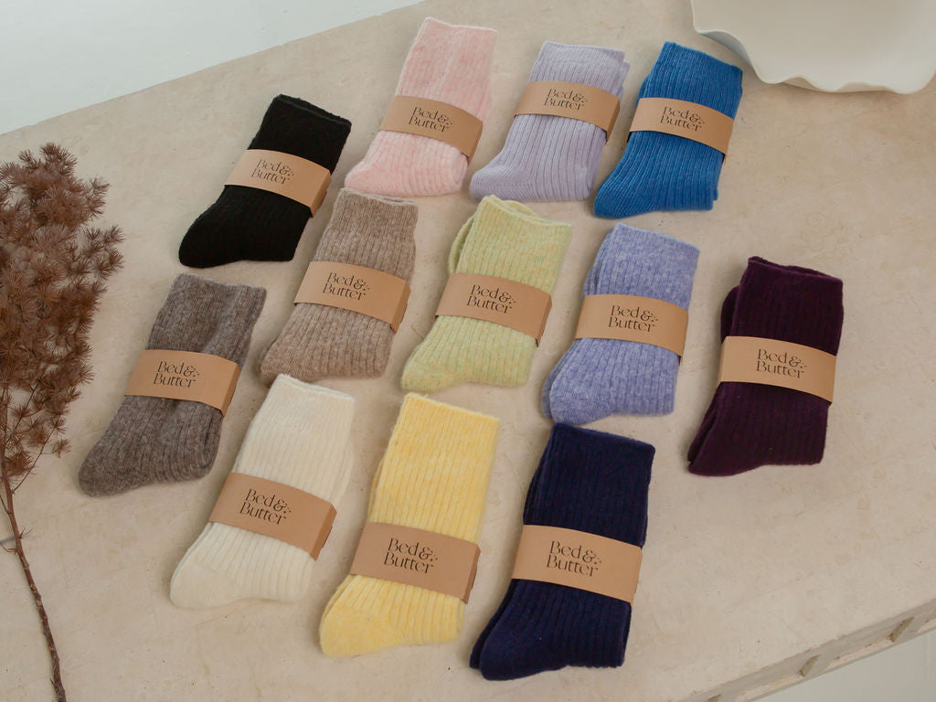 The Comfiest Socks | Wool Socks | Bed&Butter
